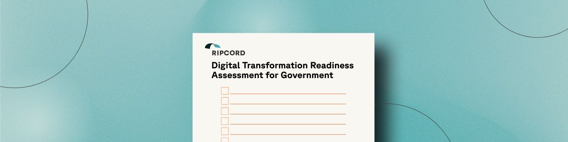 Digital Transformation Readiness Assessment for Government